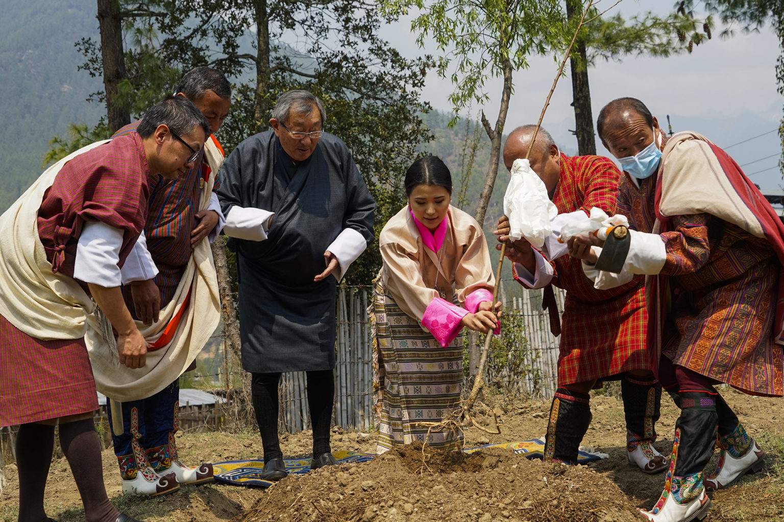 Million Tree Project Launched - Bhutan Foundation