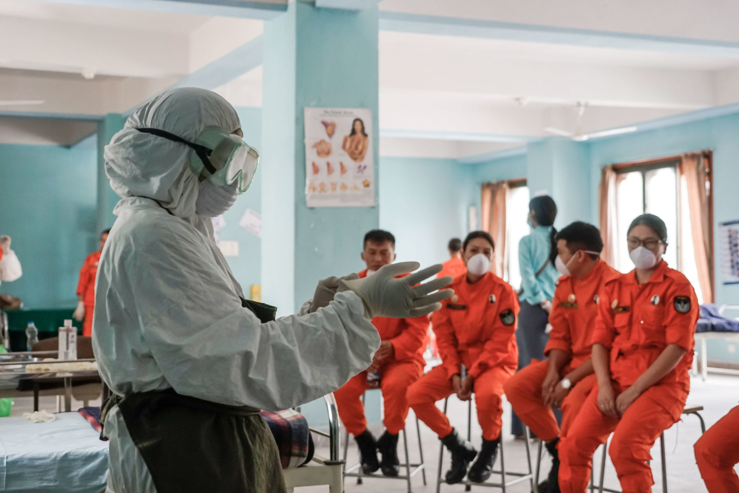 De-Suup Volunteers Trained to Assist Healthcare Workers - Bhutan Foundation
