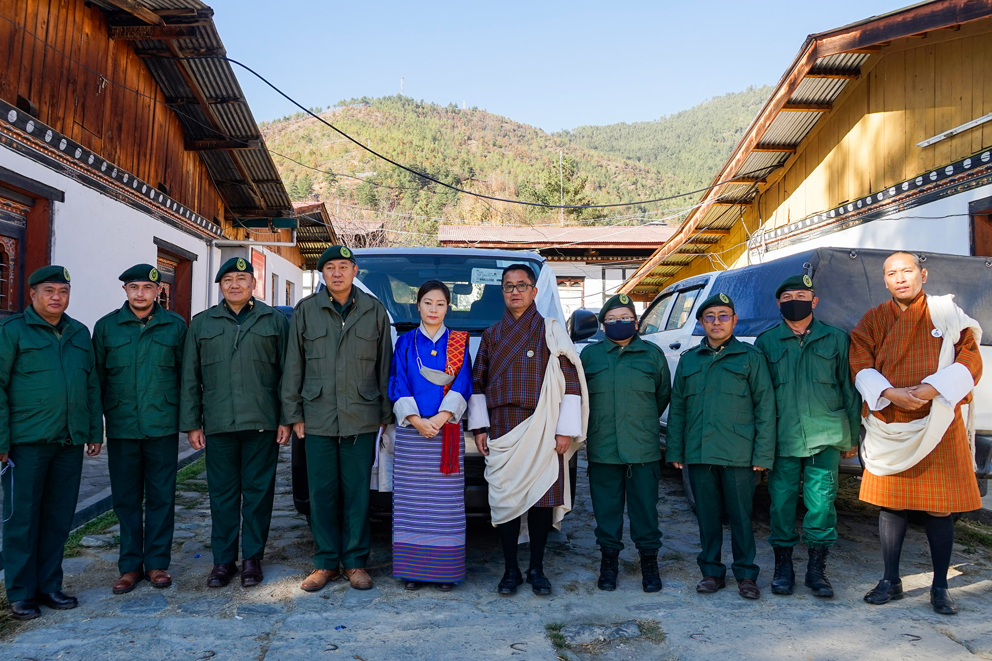 Bhutan Foundation Donates a Minibus to Bhutan Tiger Center - Bhutan ...