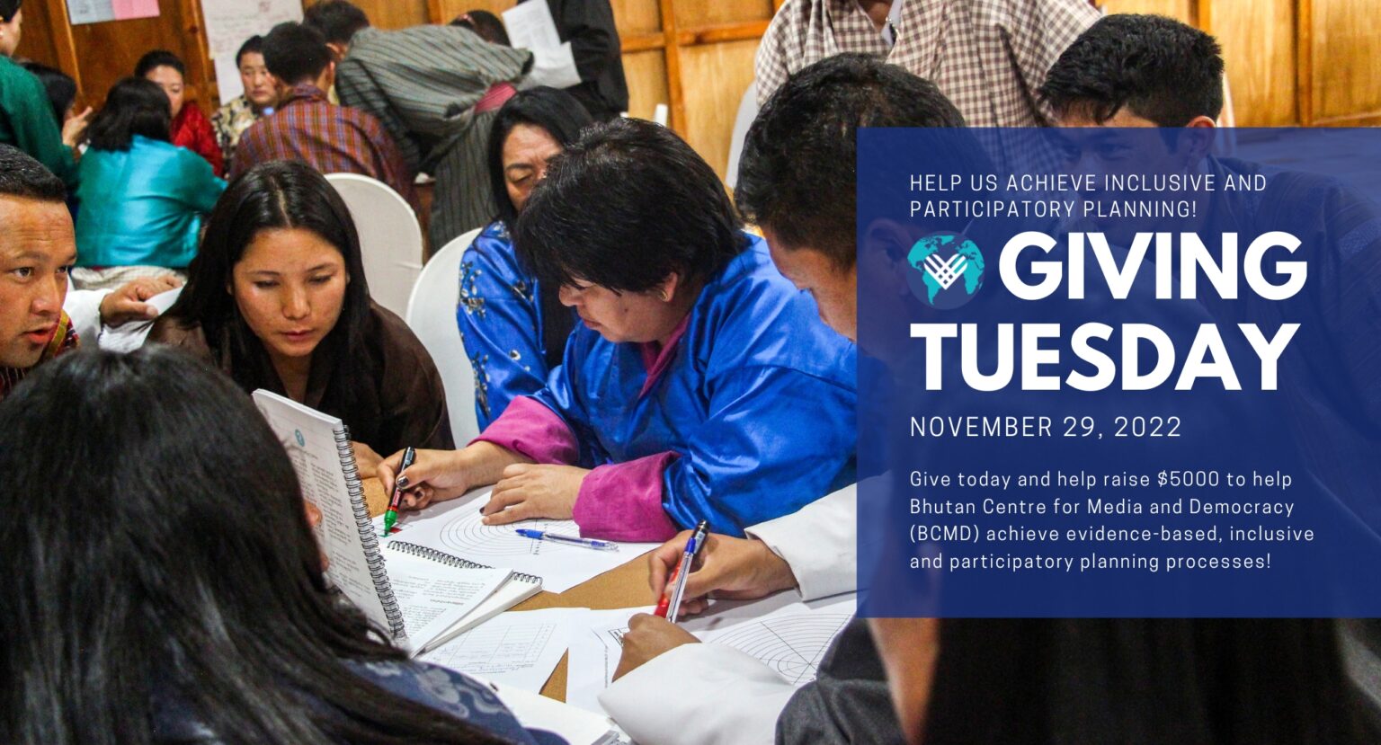Support Project CitizenThis Giving Tuesday! - Bhutan Foundation