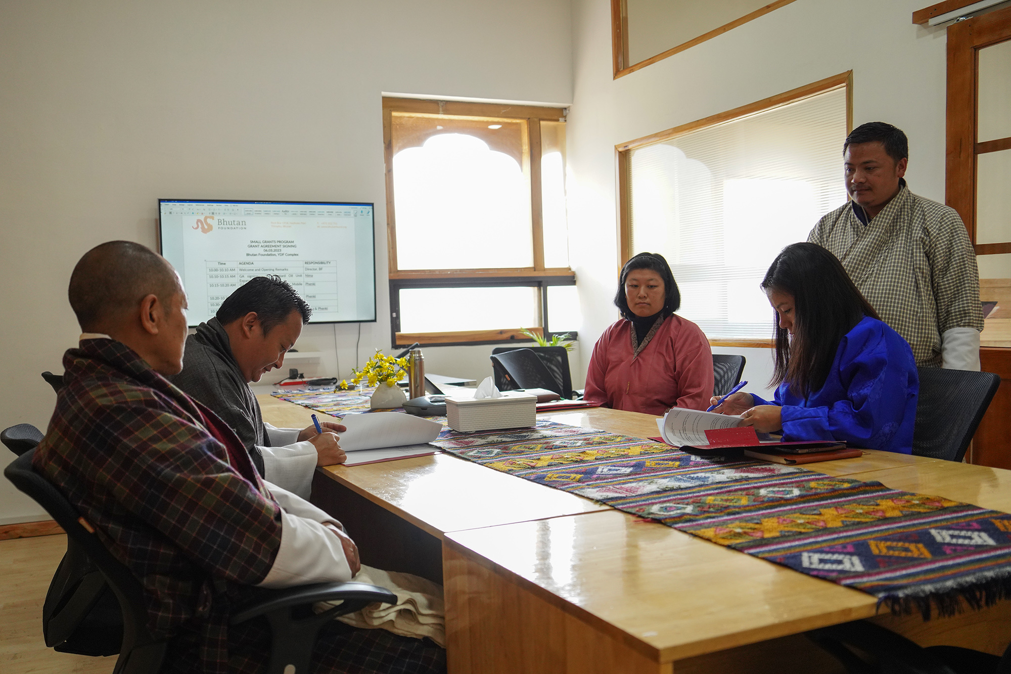 Bhutan Foundation Signs Grant Agreements with the Samdrup Jongkhar ...