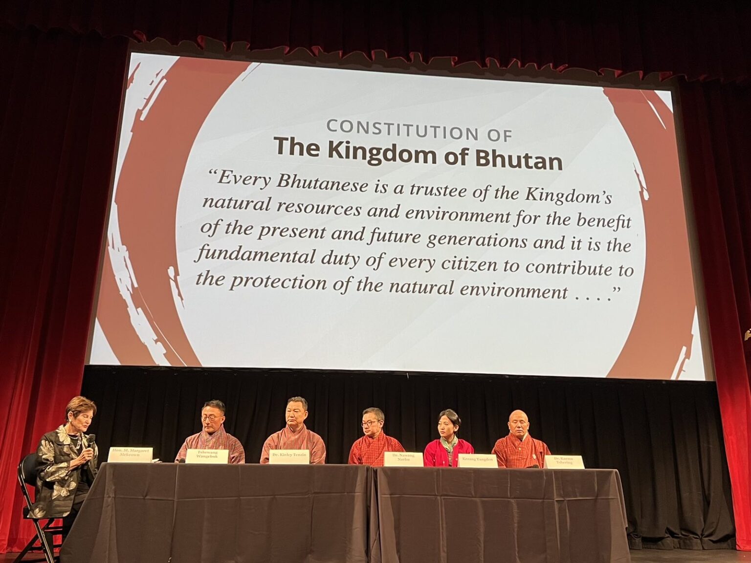 Bhutan and Her Majesty Tseyring Pem Wangchuck Receive Murie Spirit of ...