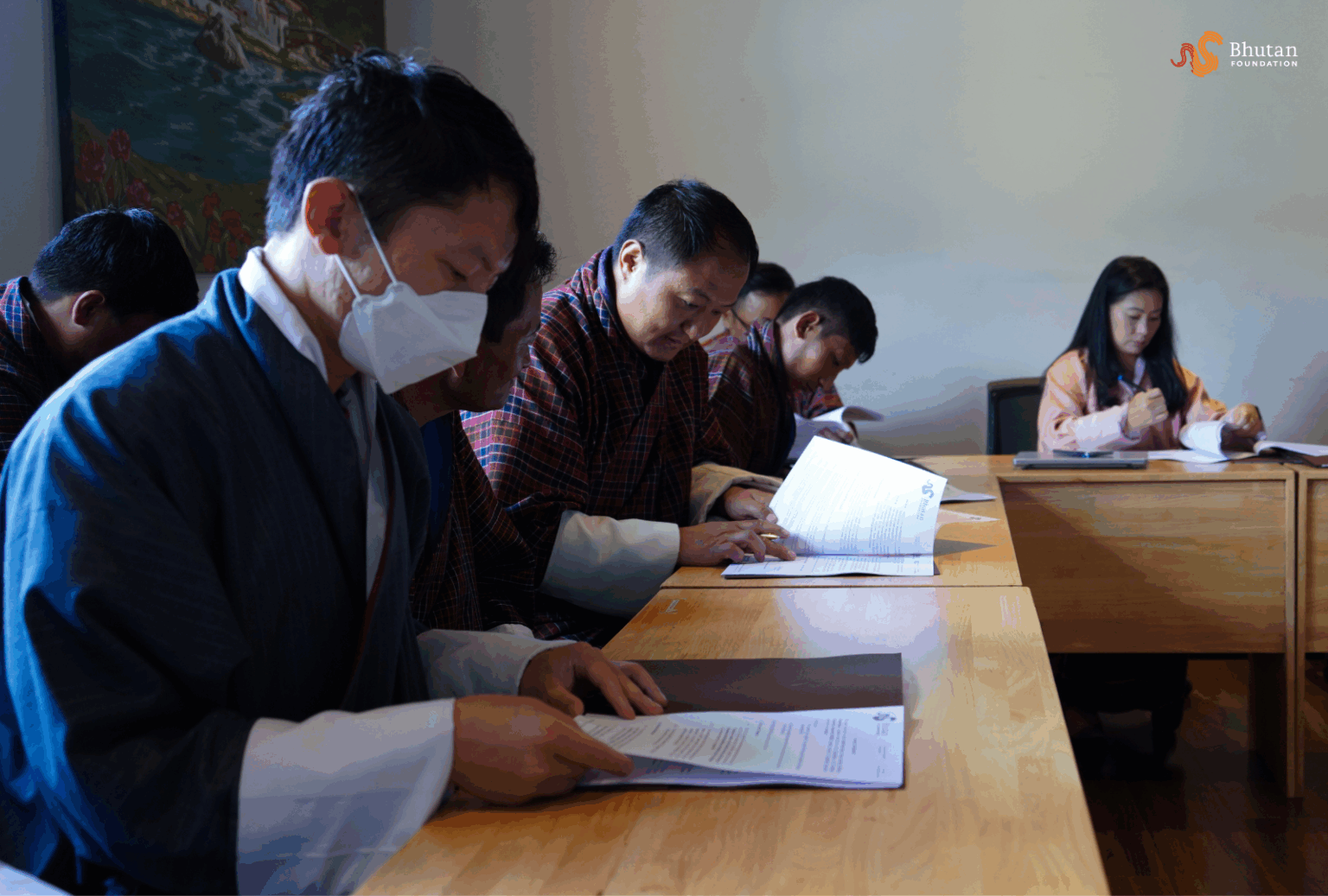 Small Grants Program Grant Signing, 2025 - Bhutan Foundation